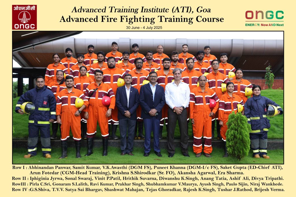 Advanced Fire Fighting Training - Cairn,Vedanta & Reliance Course » ATI ...